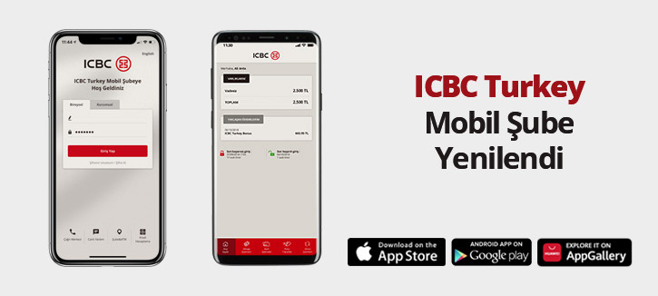 ICBC Turkey | Mobil Şube